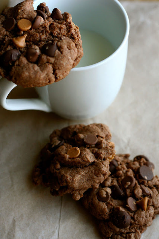 Quick Triple Chip German Chocolate Cookies - Finding Beautiful Truth
