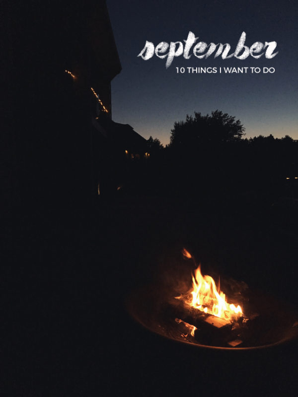 What's on My September To-Do List? - Finding Beautiful Truth